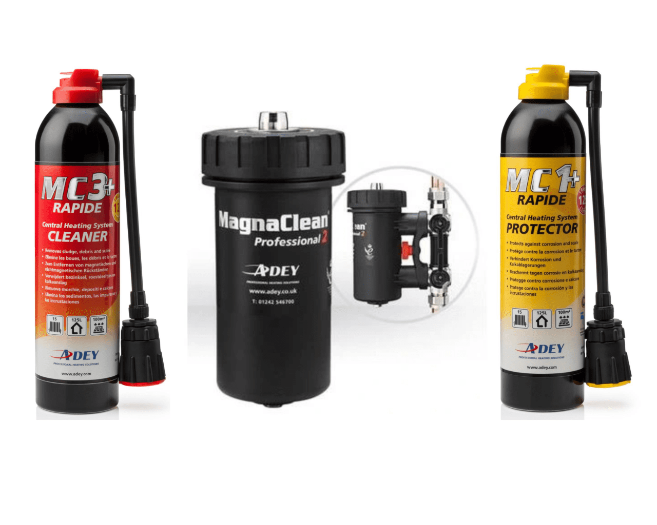 Pack Pro2 1" + MC3 + MC1 ADEY - Selection-optelium